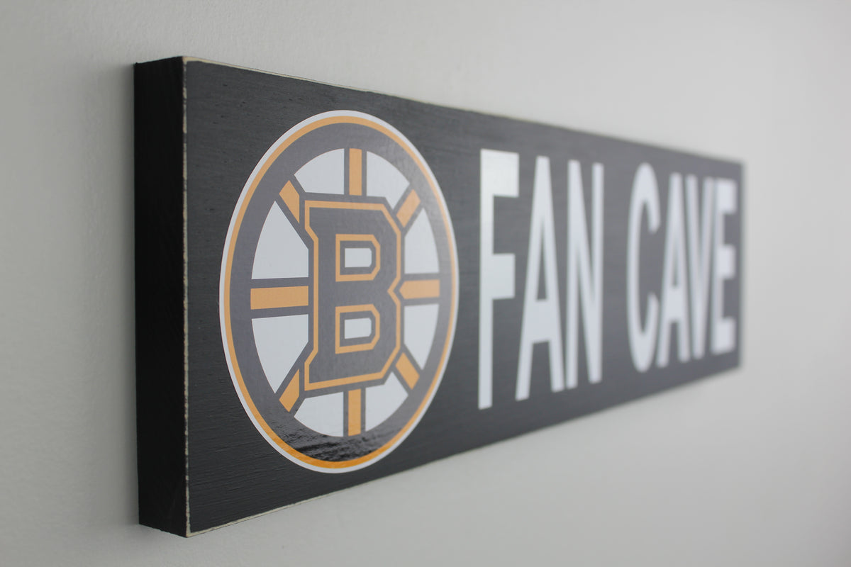 Boston Bruins Inspired Fan Cave Wood Sign – King of Sawdust